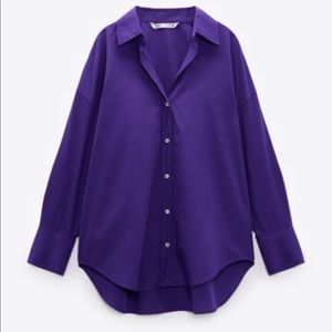 Zara | Tops | New With Tags Zara Cotton Shirt | Poshmark